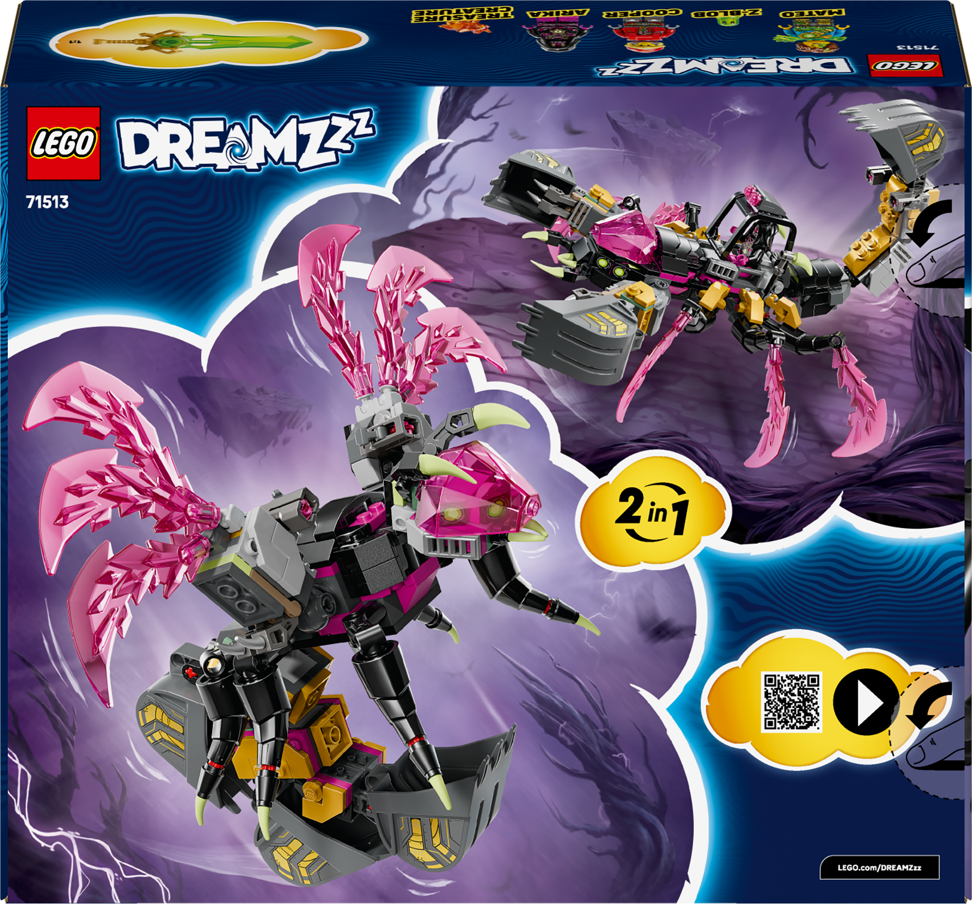 LEGO DREAMZzz Mareridsskorpion-Graver - 71513
