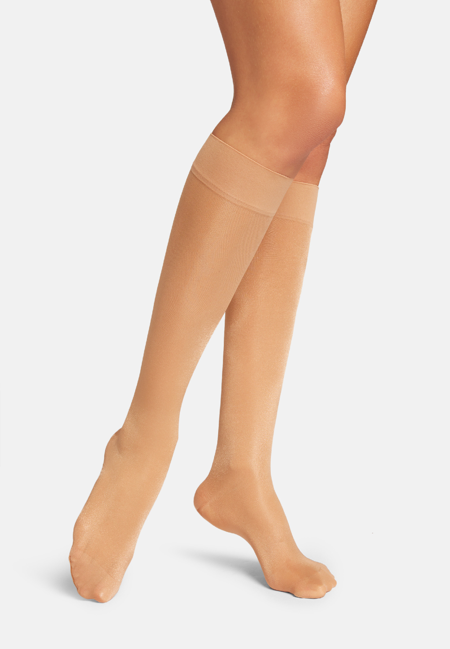 Wolford Pure Energy 30 Leg Vitalizer Støttestrømper, Gobi, M