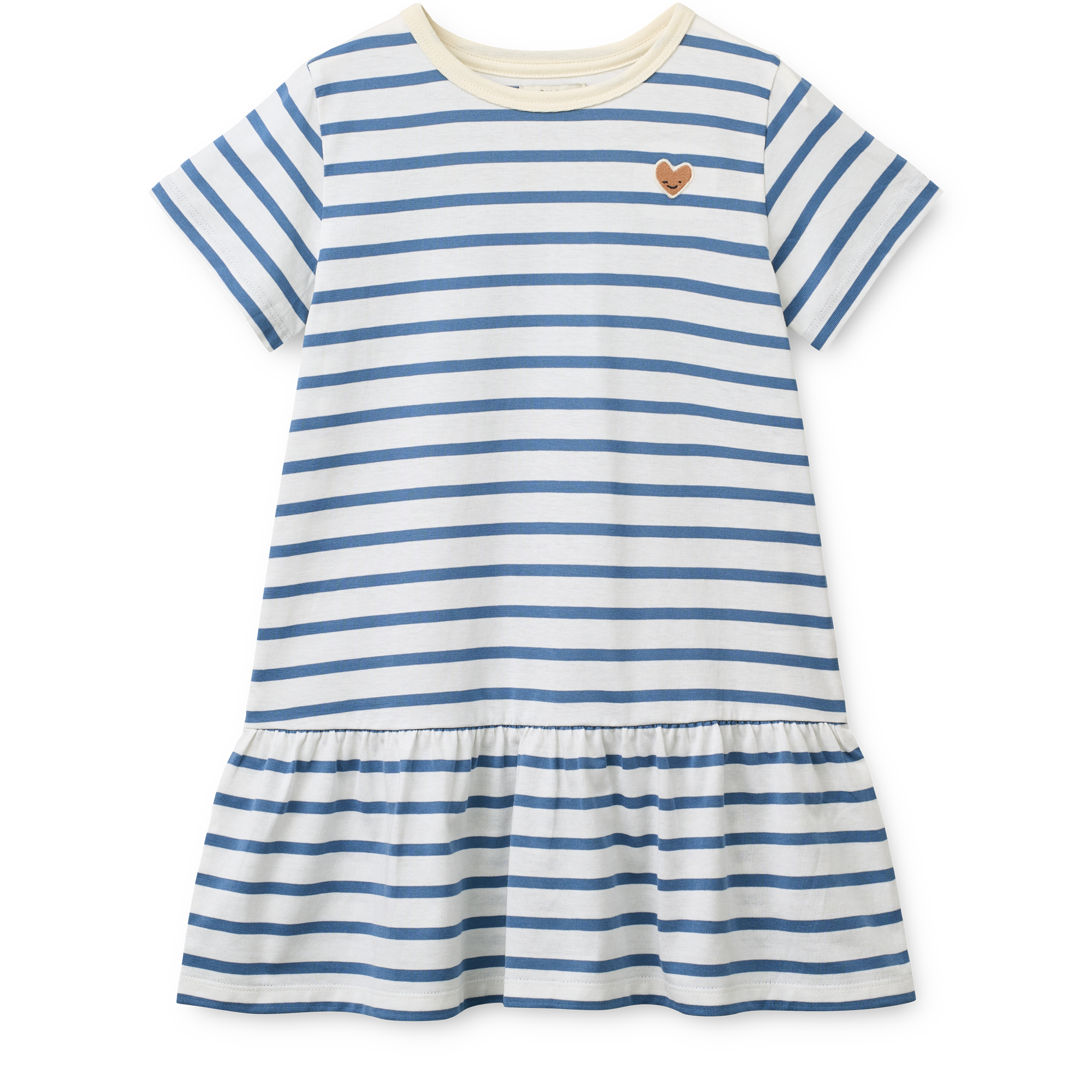 Liewood Madden Stribet Kjole, Riverside/Creame De La Creme, 110-116 cm